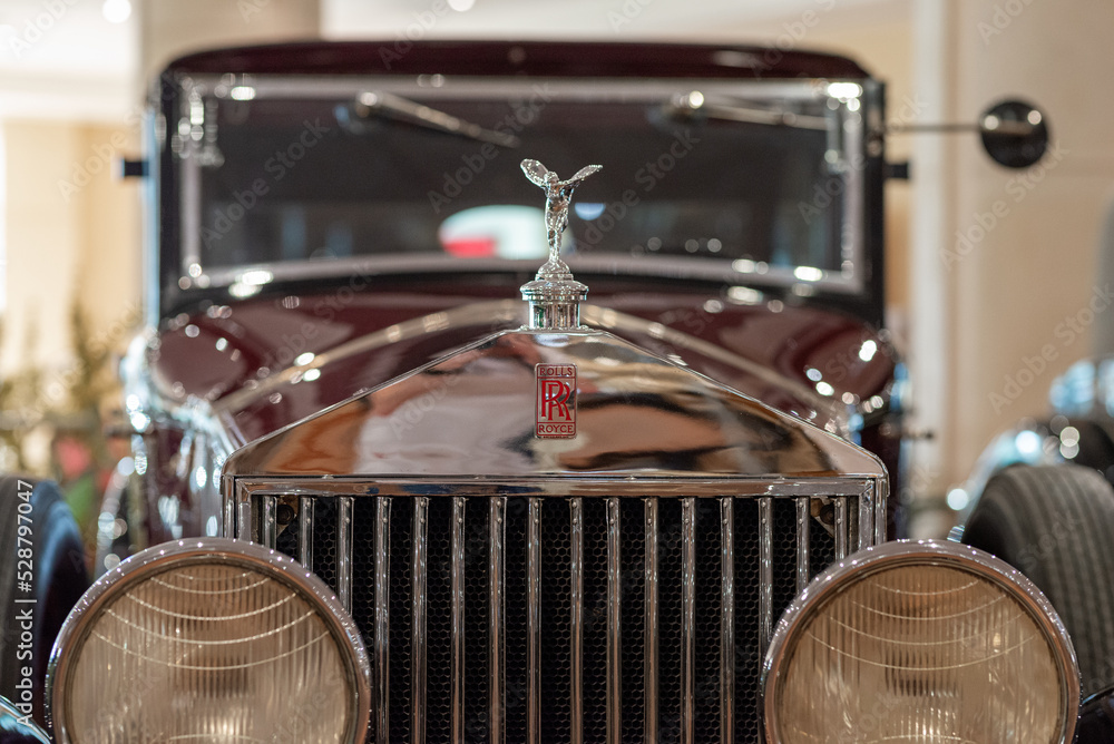 Spirit of ecstasy, 1927 Rolls Royce Phantom 1 at the prince of monaco ...