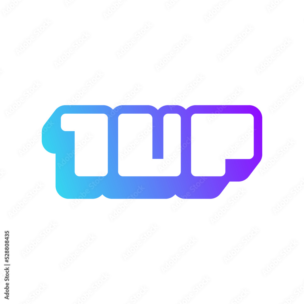 1up icon, one life, icon can be used in video games or futuristic retro ...