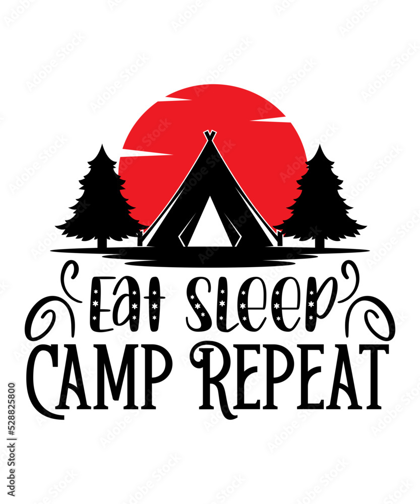Camping SVG Bundle, Camping Crew SVG, Camp Life SVG, Funny Camping Svg ...