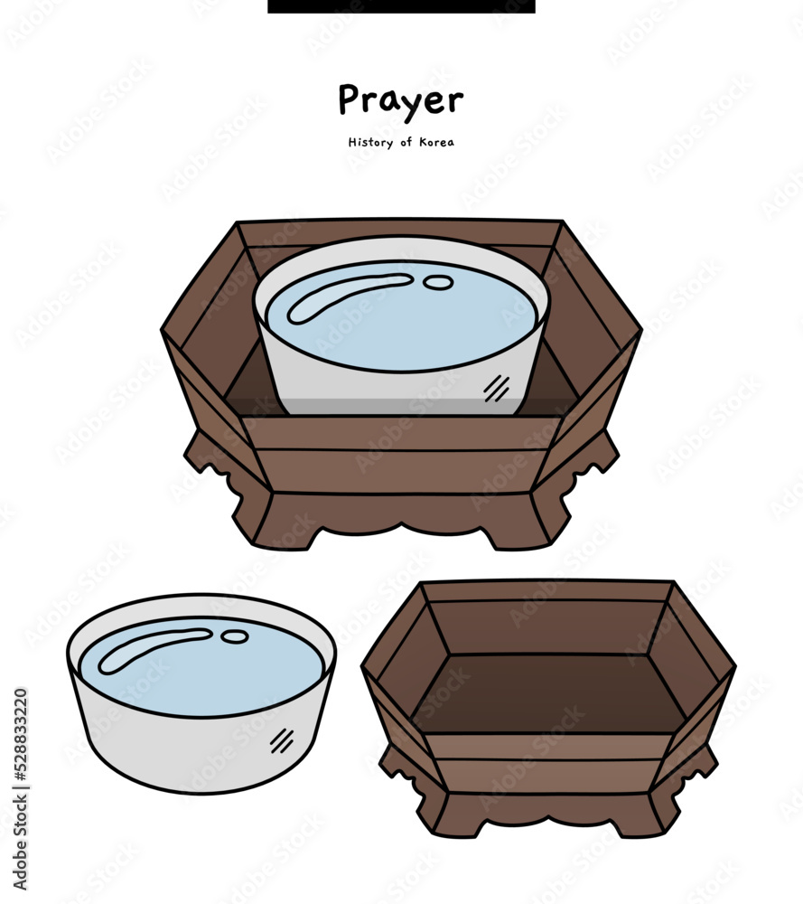 This illustration is a traditional Korean prayer method. I prayed to ...