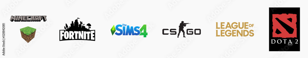 Best PC Games logo Collection: League of Legends, Counter-strike Global ...