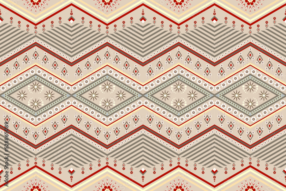 Seamless image, Navajo, geometric pattern. Native American Southwestern ...