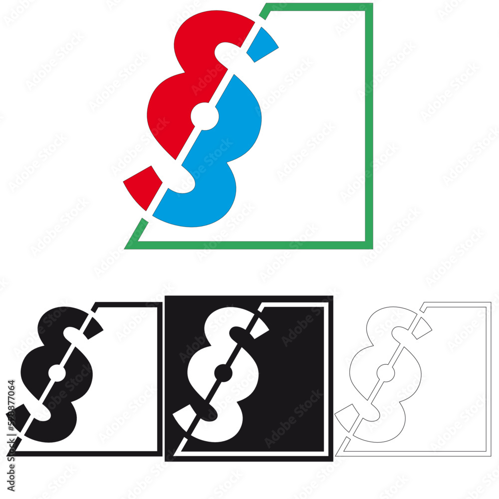 Logo Recht Stock Vector | Adobe Stock