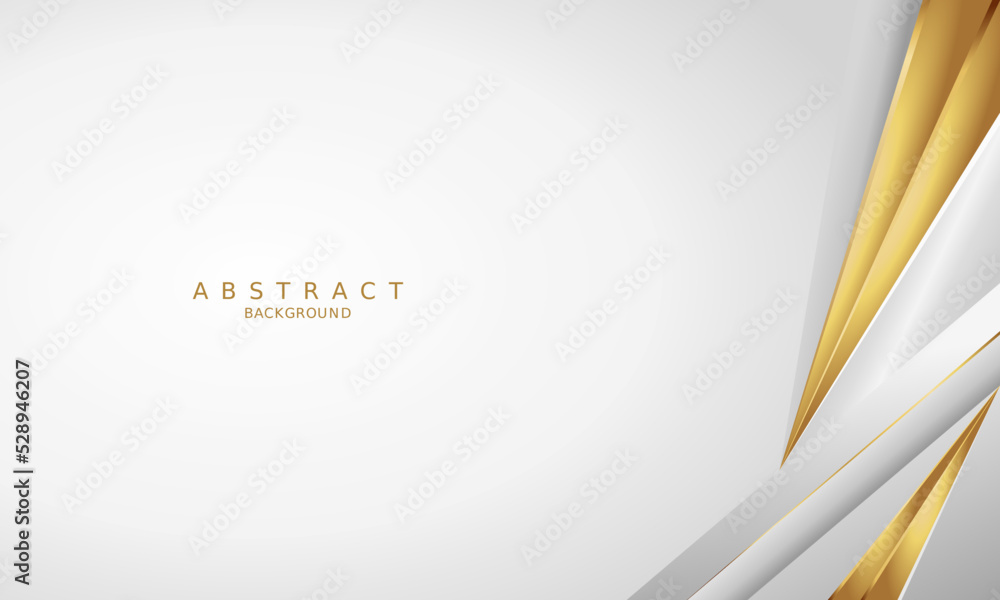 white luxury premium background and gold line. Stock Vector | Adobe Stock