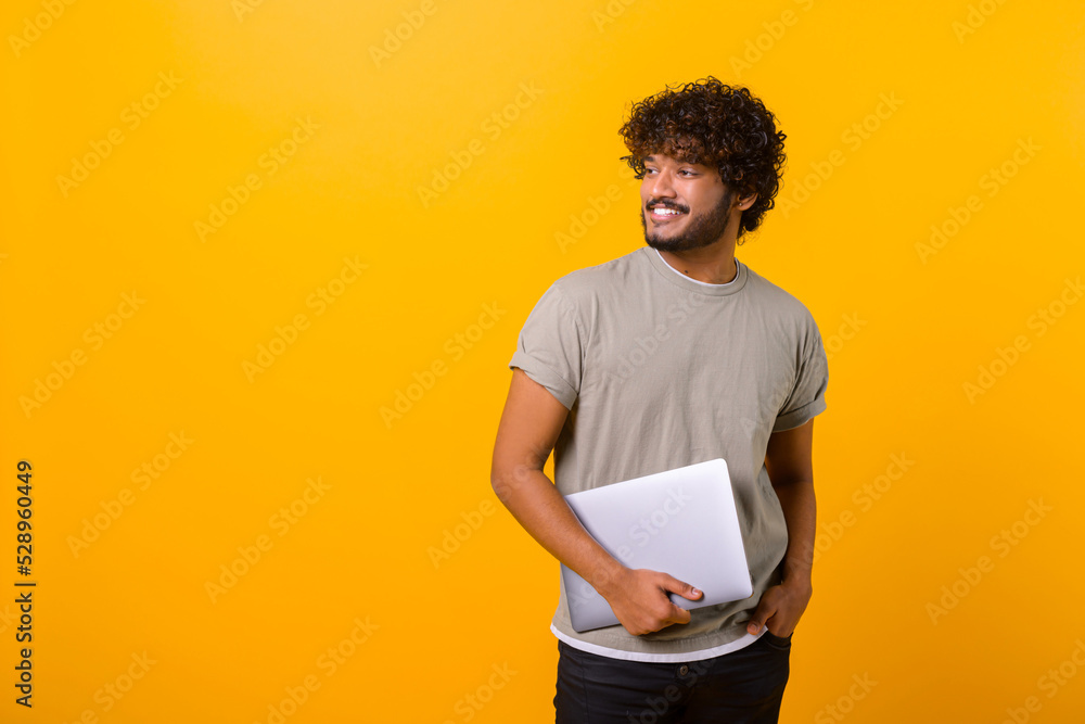 Man Standing Up Smiling