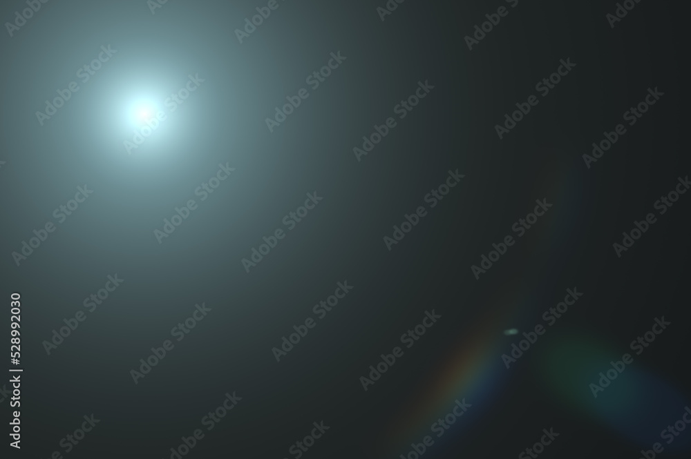Glare of optics of sun or bright object to overlay on image. Lens Flare ...