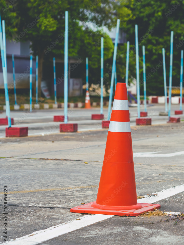 Driving test and training area with simulate test for driving license ...