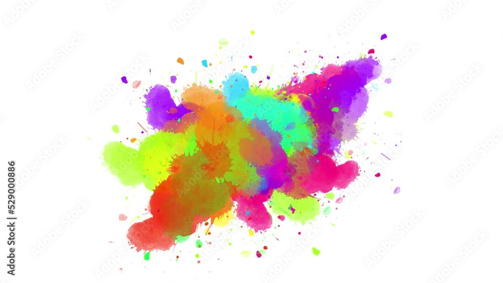 ink splash. Abstract ink splash, blot, splat, brush stroke, fluid art ...