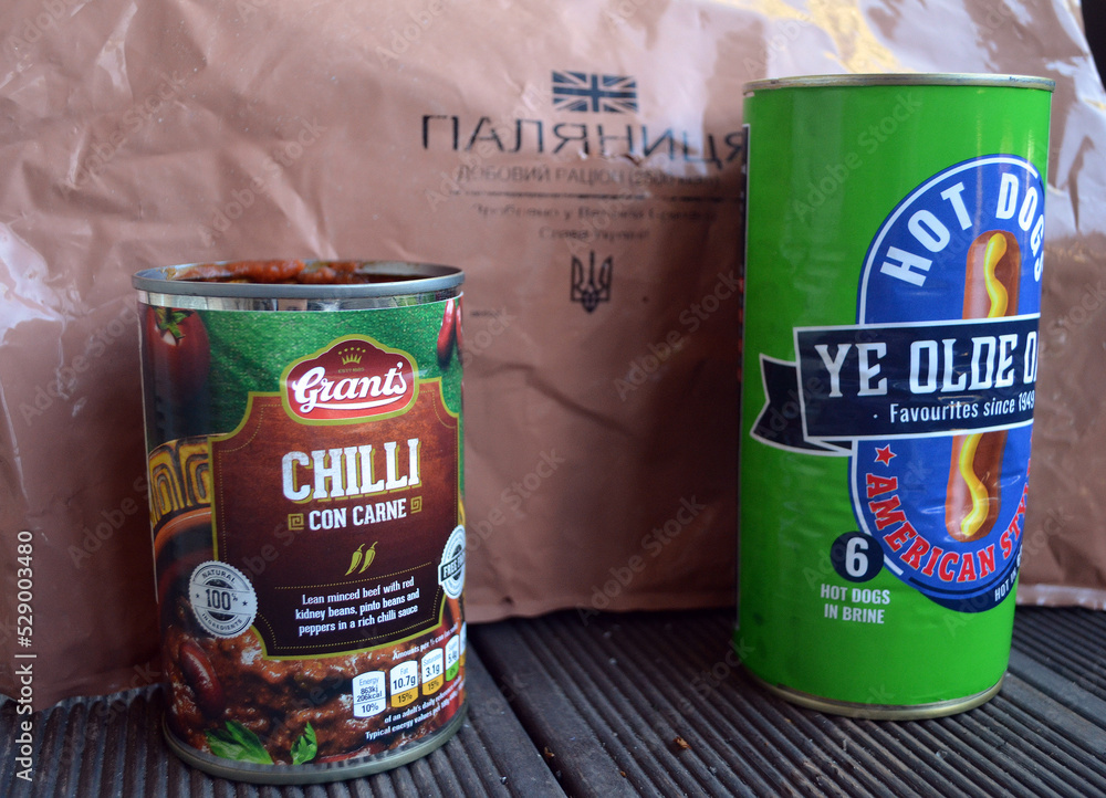 British military rations for Ukraine are being sold to civilians ...