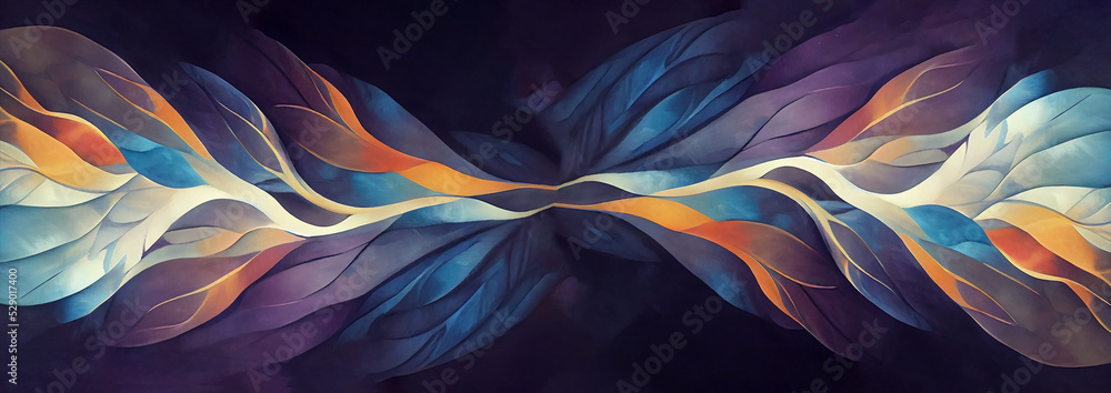 Abstract background with growing lines. Stock Illustration | Adobe Stock