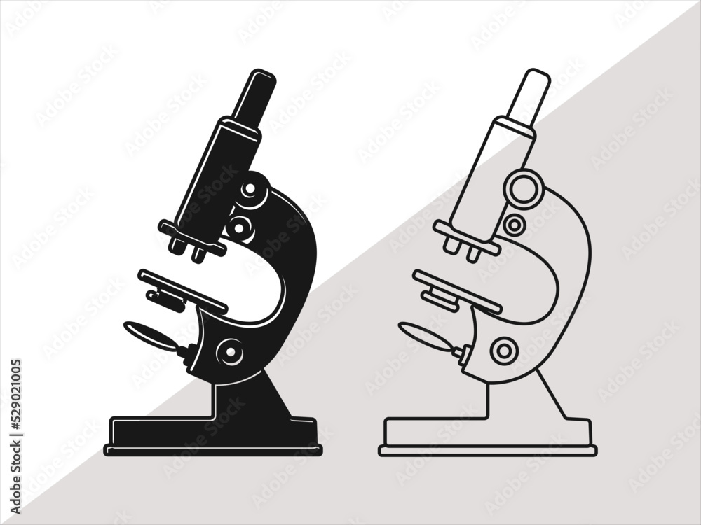 Microscope SVG Bundle, Microscope SVG, Microscope Clipart, Cut Files ...