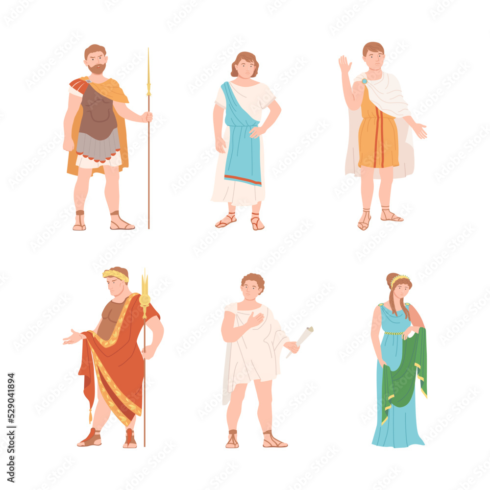 Roman People Characters as Cultural Ethnicity from Classical Antiquity ...