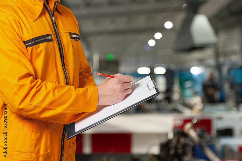 The manager marking on the risk assessment matrix at "High risk" level ...