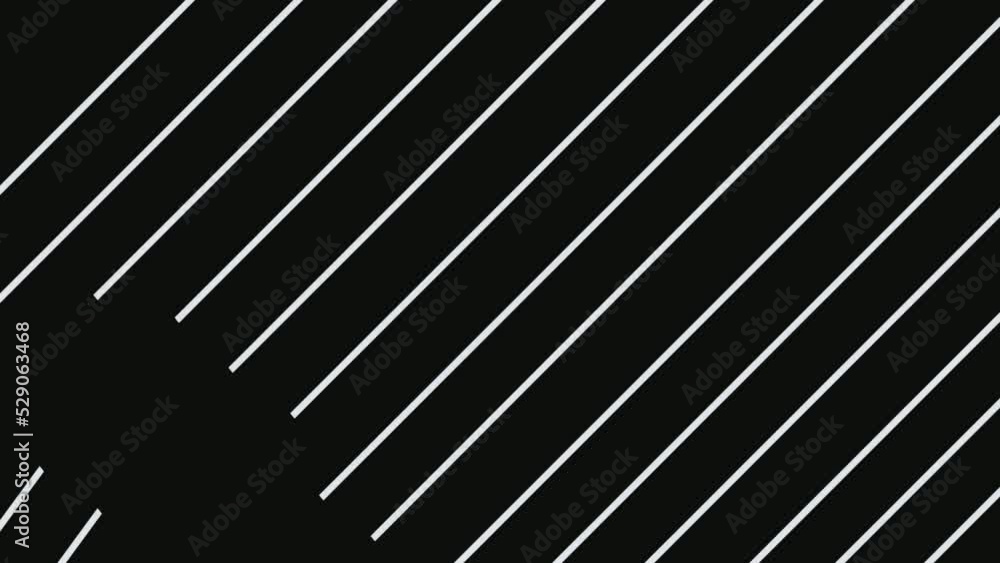 Vidéo Stock Animation slant lines design effect from top right corner ...