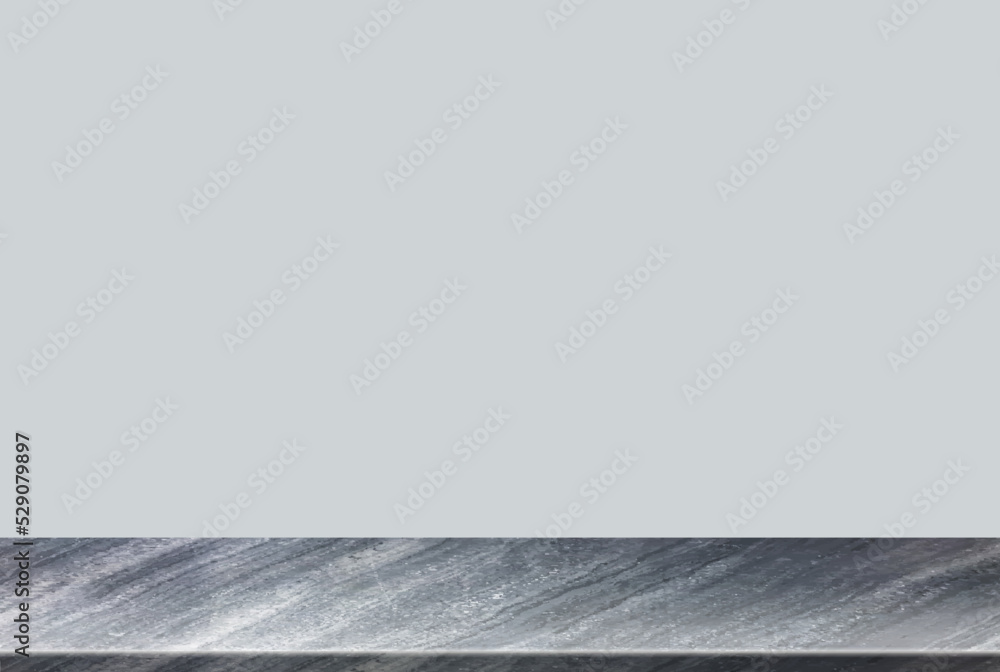 Vector marble table top background for display or montage your products ...