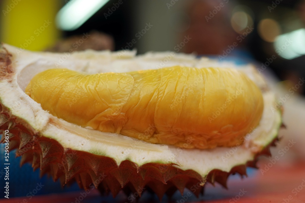 Musang king durian of Malaysia Stock Photo | Adobe Stock