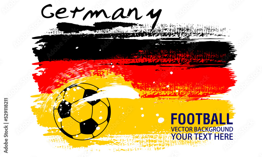 German Soccer Flag