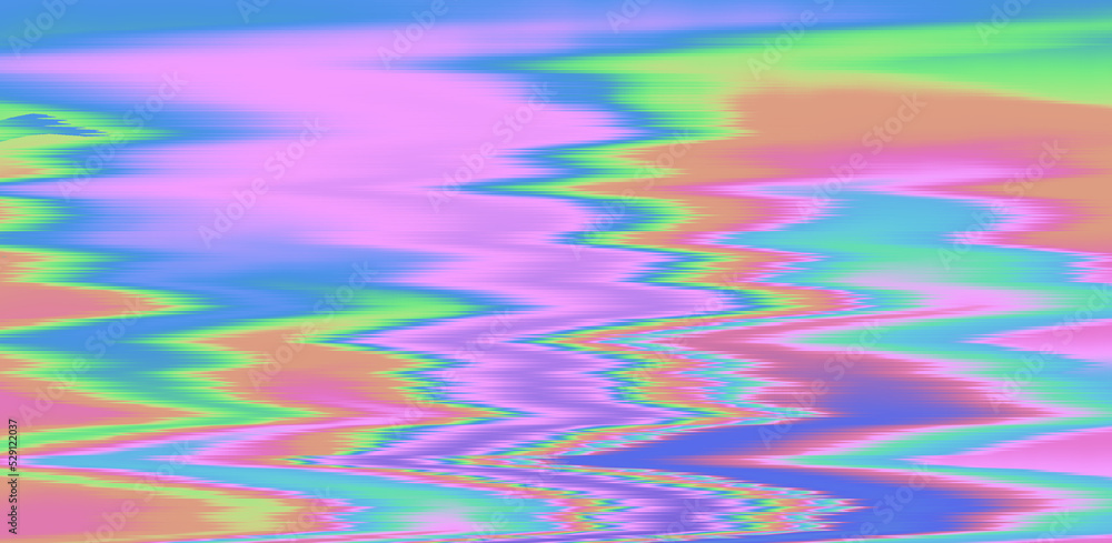 Glitched TV screen with distorted lines. Texture with datamoshing ...