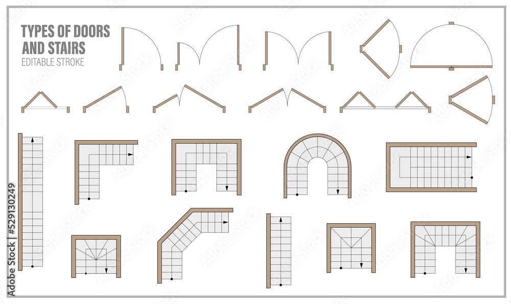Architectural Stairs Symbol Floor Plan - Infoupdate.org