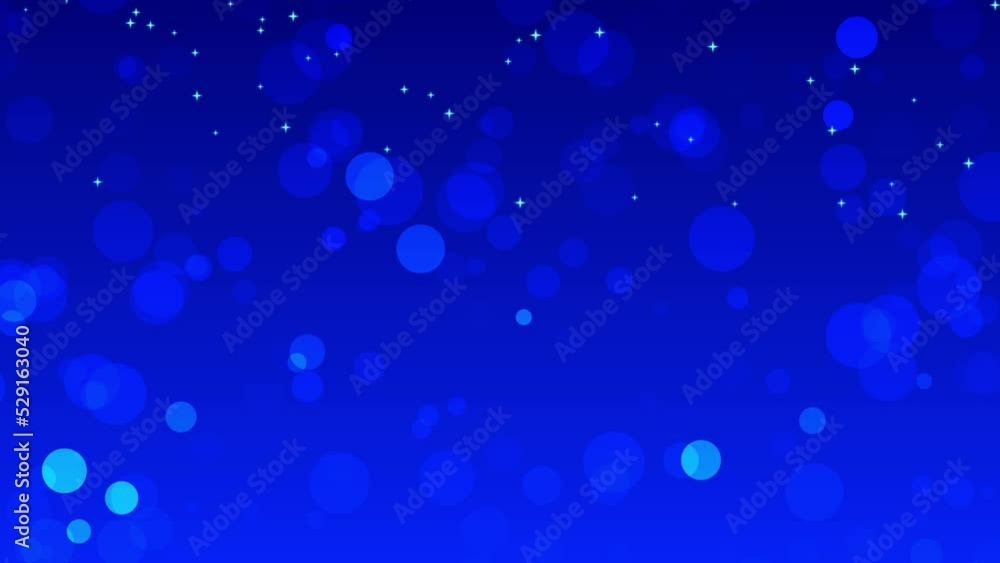 Vídeo do Stock: Blue animated background with light particles on the ...