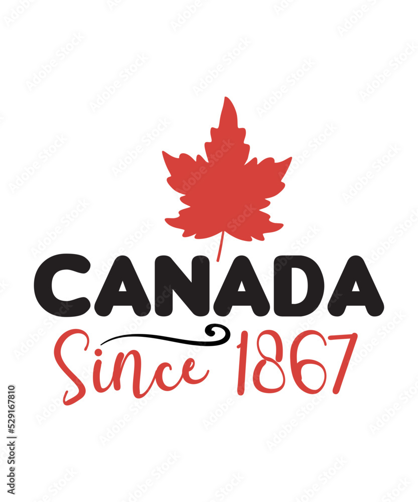 Proud To Be Canadian SVG, DXF, EPS, png Files for Cutting Machines ...