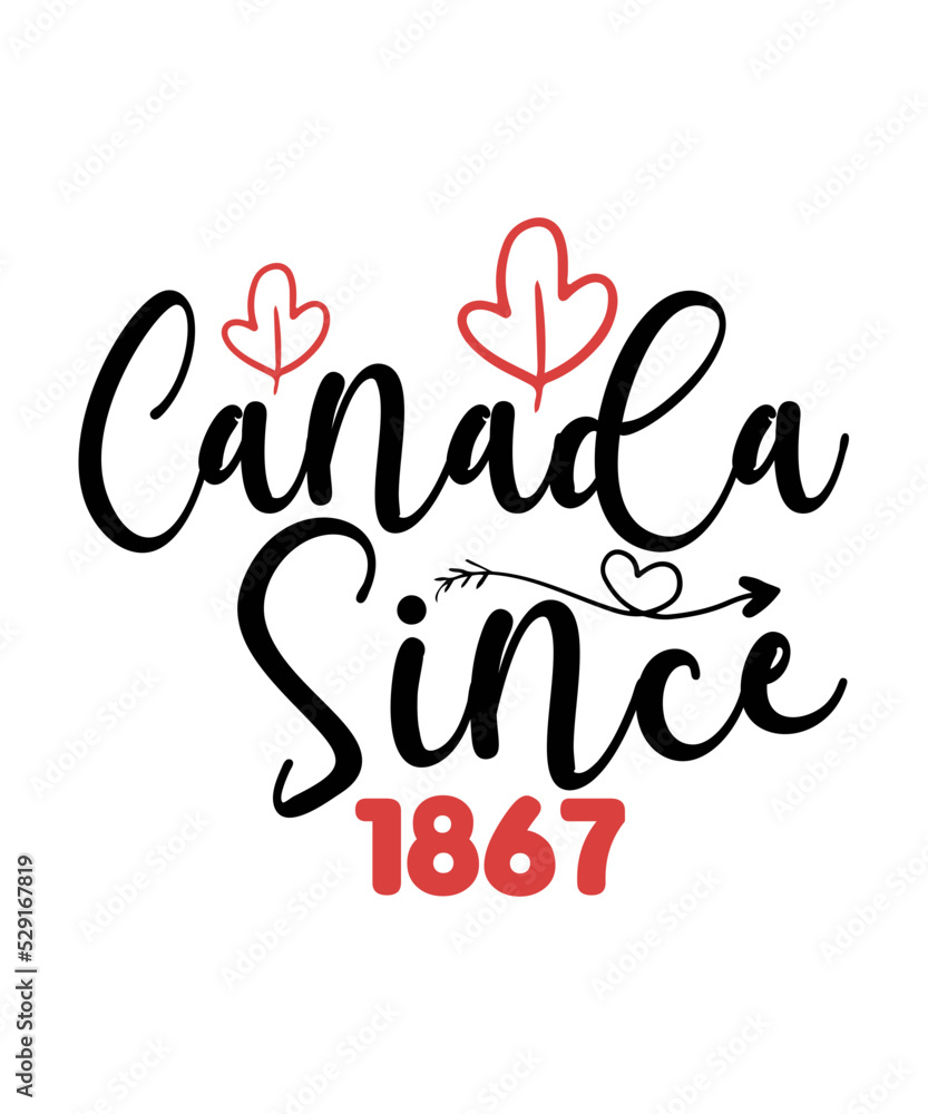 Proud To Be Canadian SVG, DXF, EPS, png Files for Cutting Machines ...
