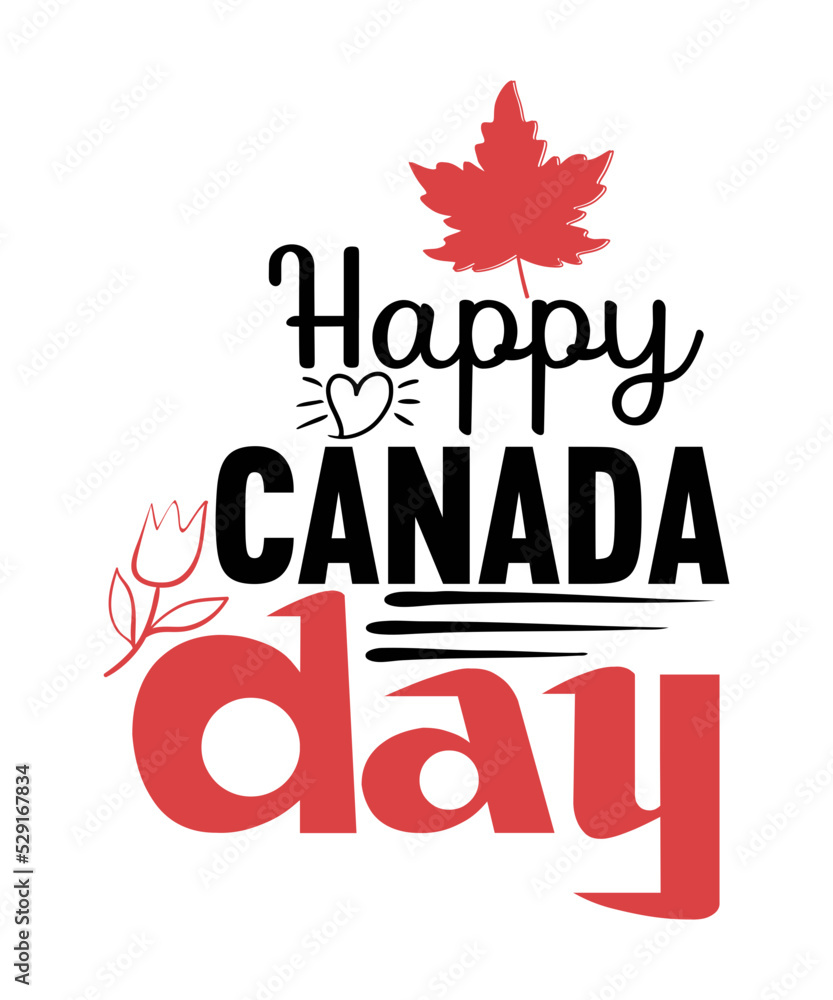 Proud To Be Canadian SVG, DXF, EPS, png Files for Cutting Machines ...
