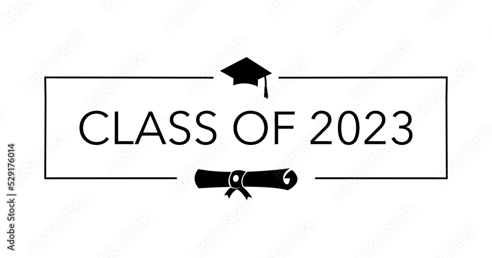 Class of 2023 png Stock Illustration | Adobe Stock
