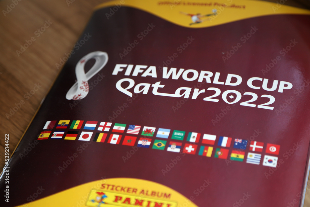 FIFA World Cup Qatar 2022. Panini Group. Stickers album. Collectible ...
