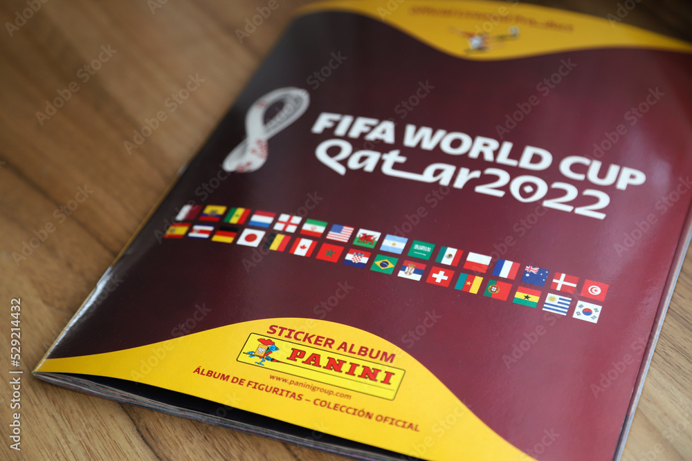 FIFA World Cup Qatar 2022. Panini Group. Stickers album. Collectible ...