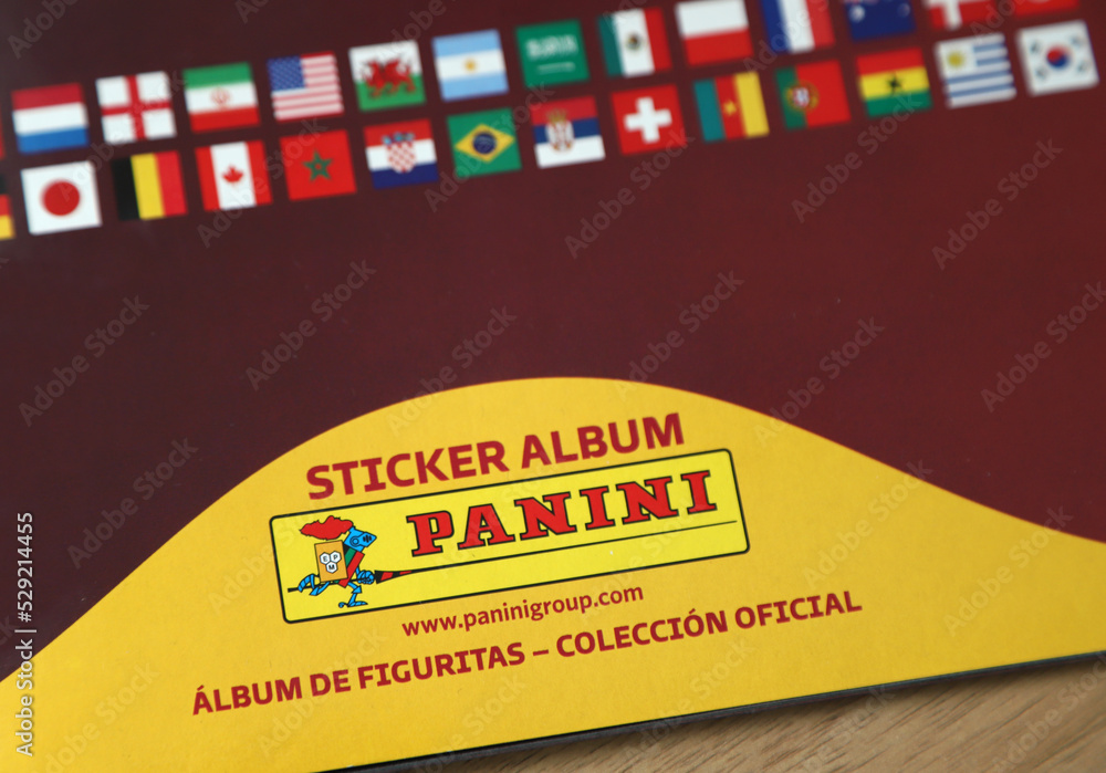 FIFA World Cup Qatar 2022. Panini Group. Stickers album. Collectible ...
