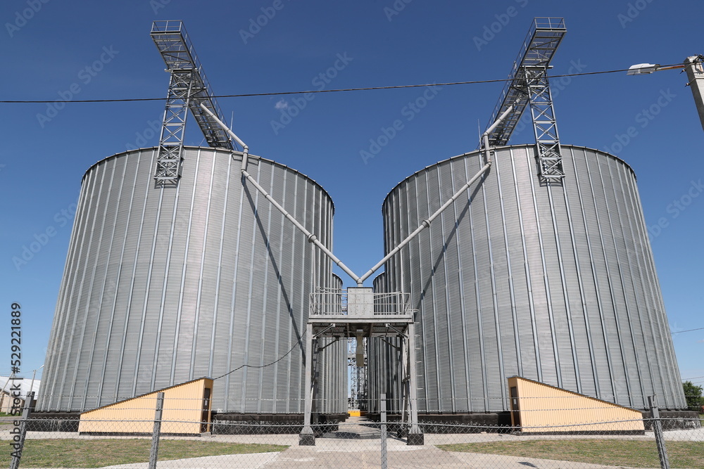 agro-storage granary elevator at an agro-processing plant for ...