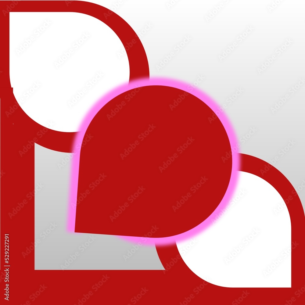 red speech bubble ,Abstract background with a very cool design and ...