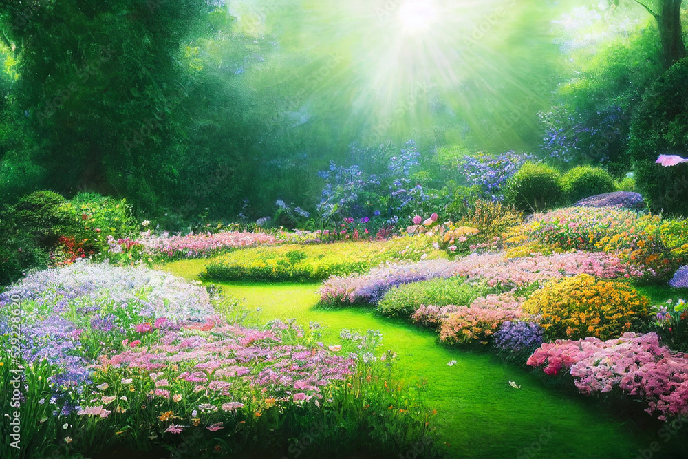 Flower Garden Wallpaper Hd Desktop | Best Flower Site