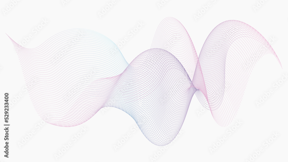 Vector illustration of warm and cold tones on white pattern with nice ...