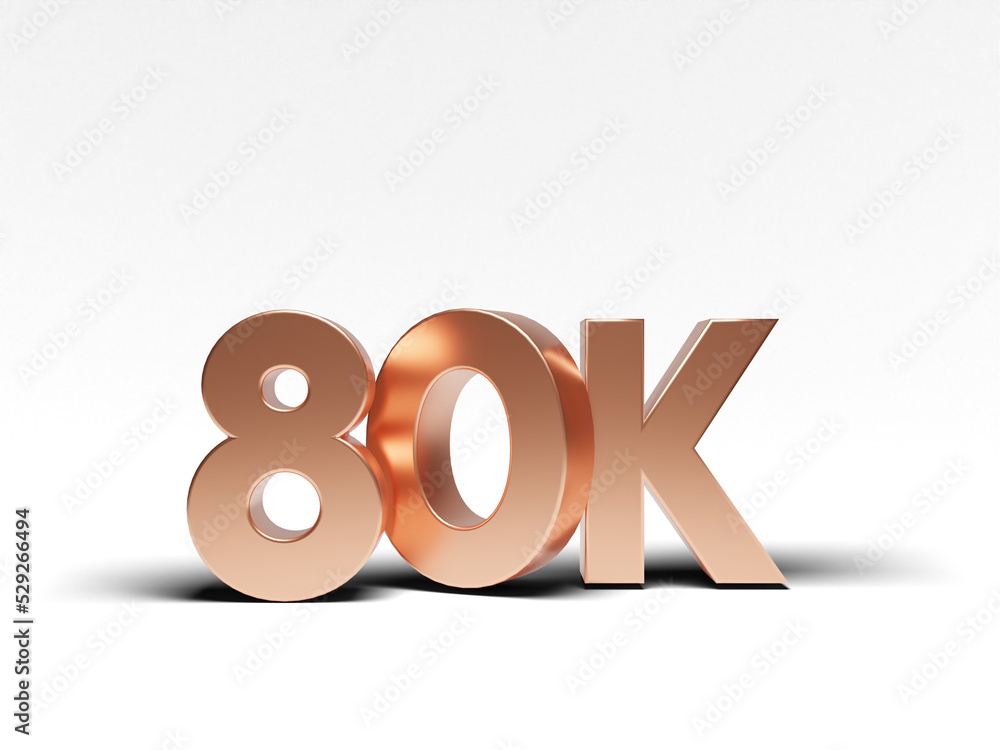 80K Subscriber Celebration PNG transparent background Stock ...