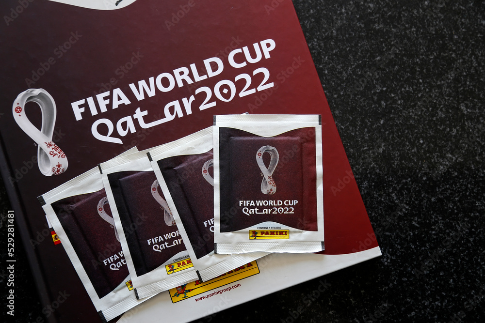 Stickers and Panini 2022 FIFA World Cup Qatar Official licensed sticker ...