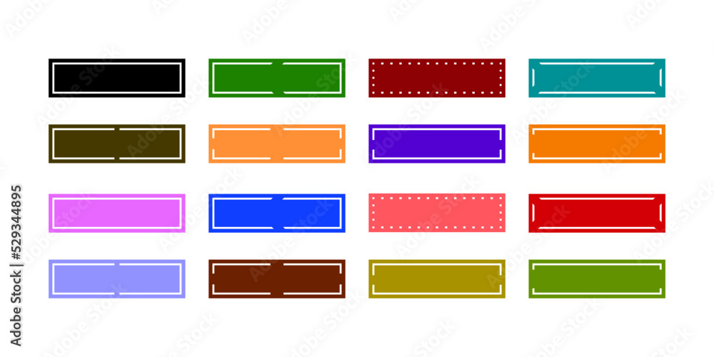 name tag icon vector illustration. label icon and name template. flat ...