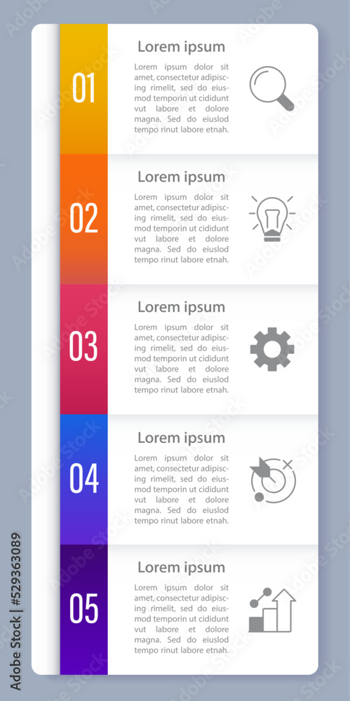 Business strategy infographic chart design template. Editable infochart ...