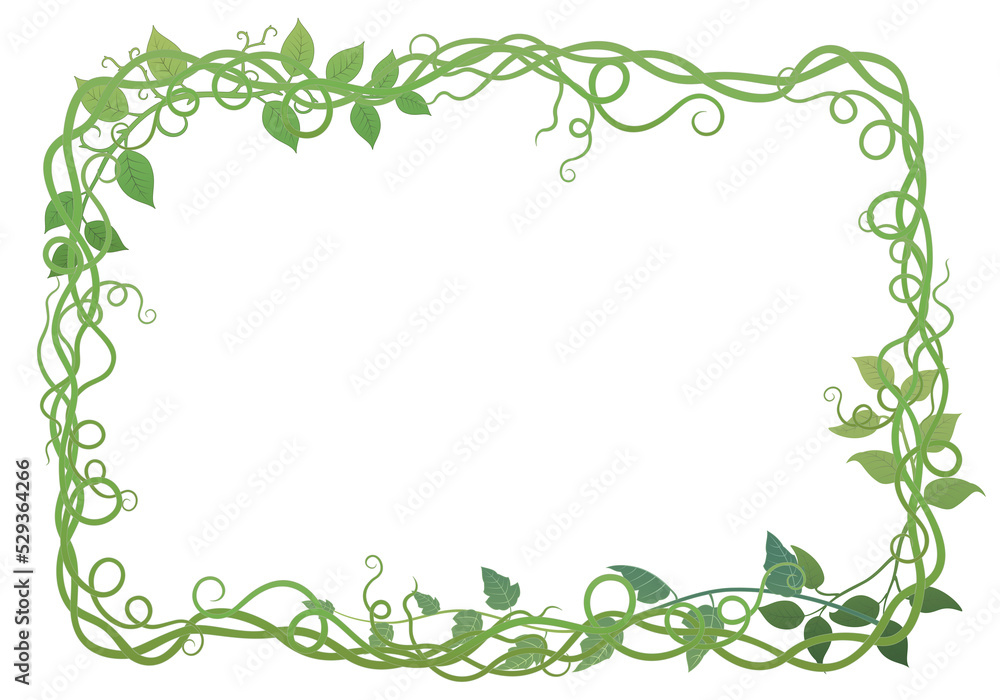 Vine Border Frame Postcard Wedding Invitation Transparent Background ...