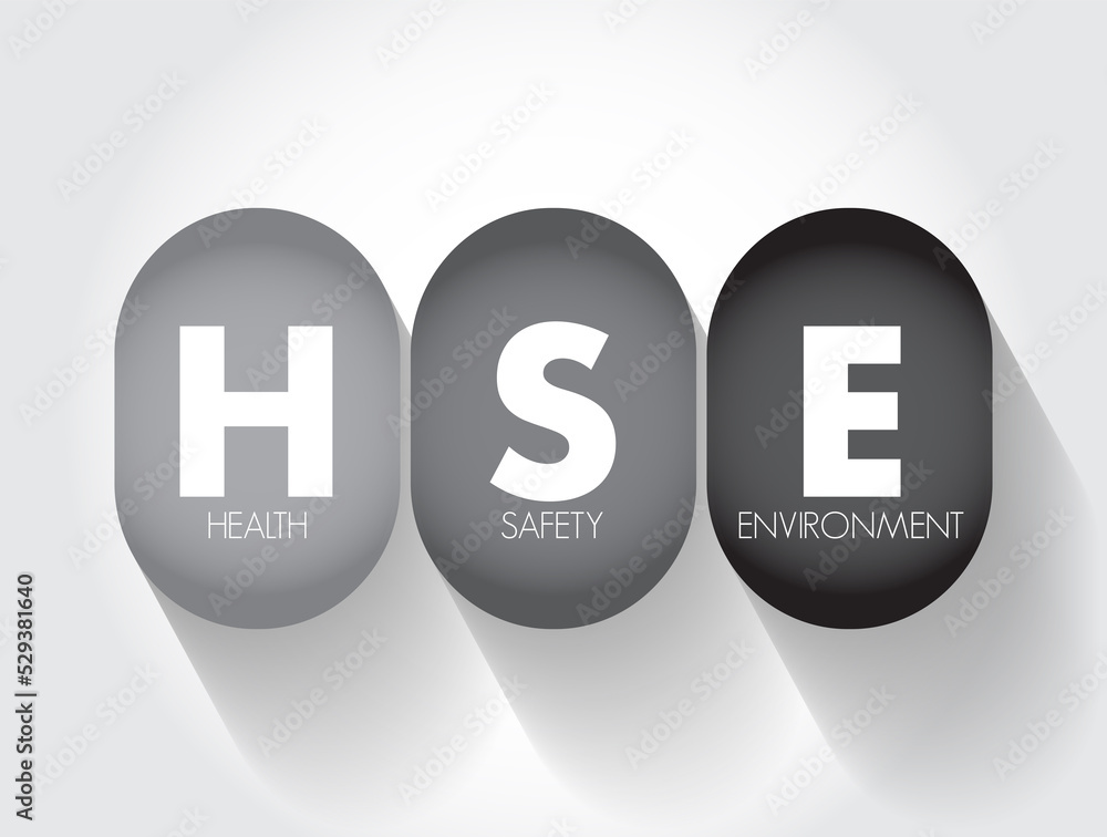 HSE Health Safety Environment - processes and procedures identifying ...