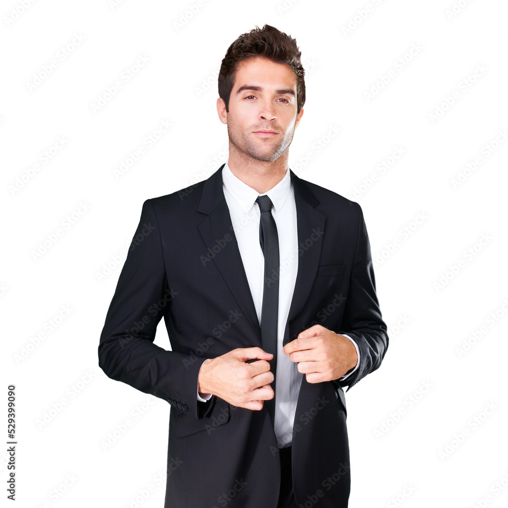 Suit, style and fashion for a stylish man in business wearing elegant ...