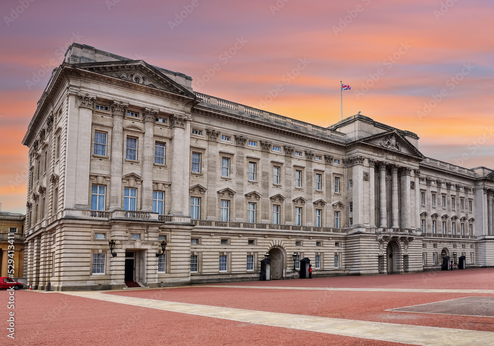 Buckingham Palace Sunset