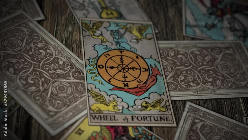 Stockvideo Kolding, Denmark - July 11, 2000. Magic Forecasting Ritual ...