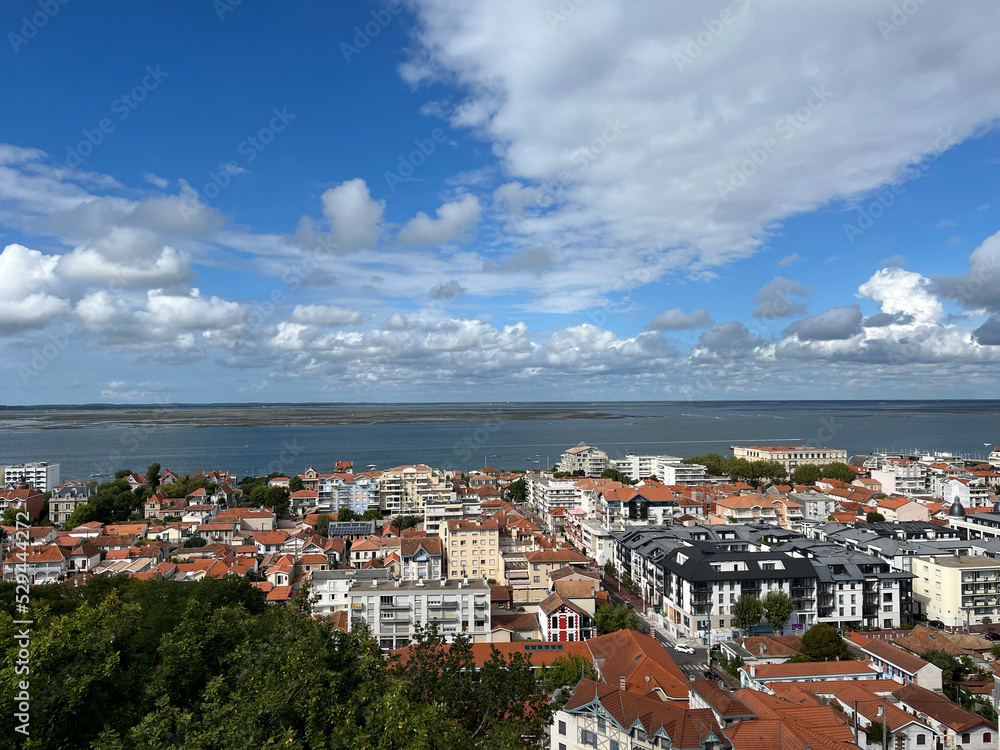 Arcachon is a seaside town by the ocean. Located in the southwest of ...