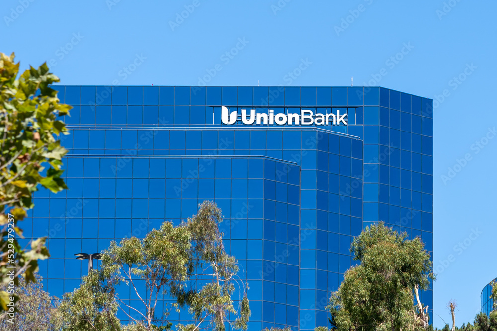 San Diego, CA, USA - July 9, 2022: UnionBank office in La Jolla Center ...
