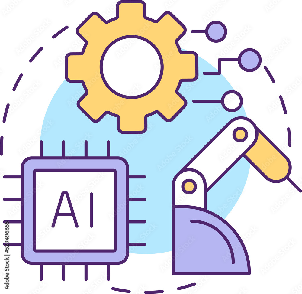 Technological concept icon. Industry digitization. PESTLE analysis ...