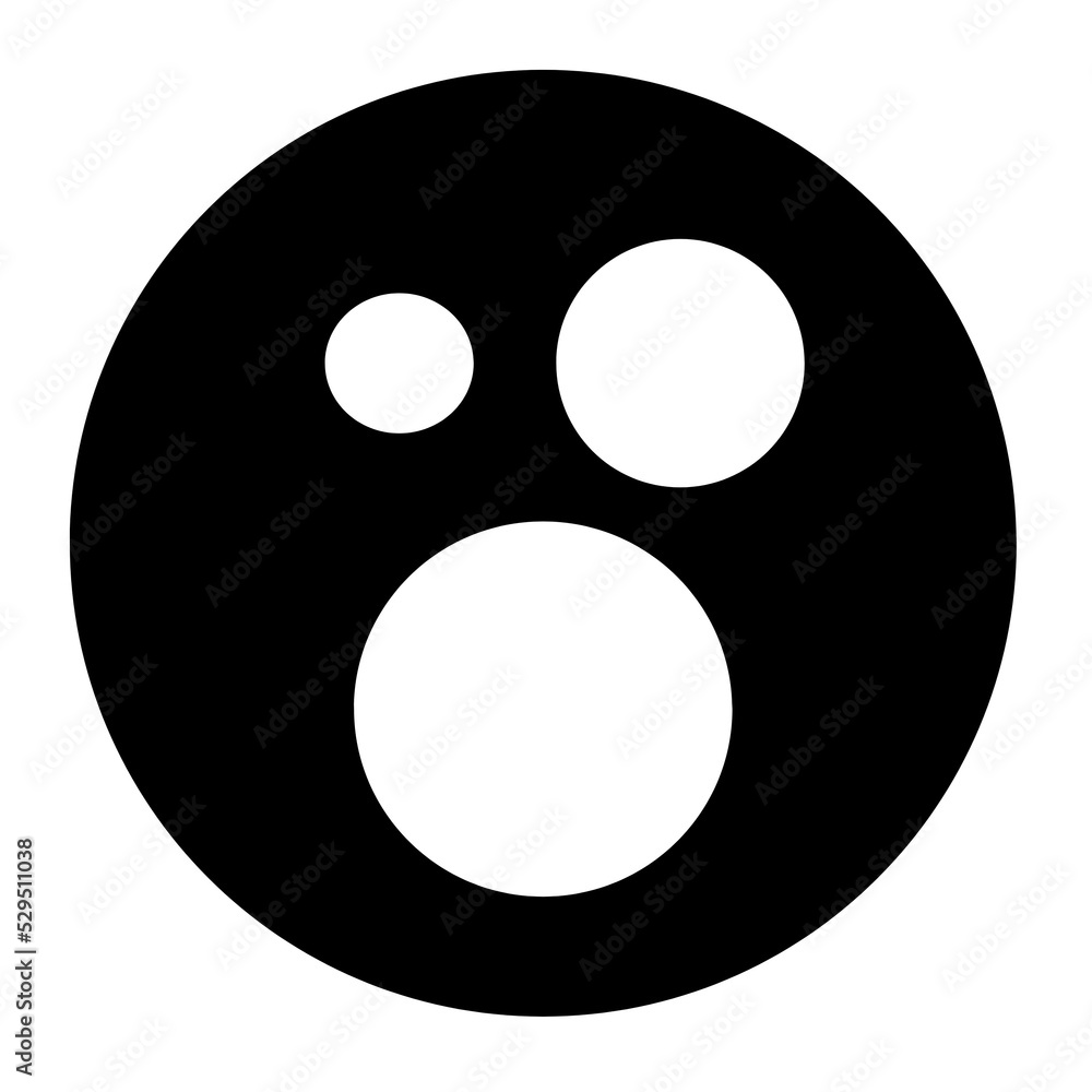 Sad, unhappy, emoticon, emoji icon Stock Illustration | Adobe Stock