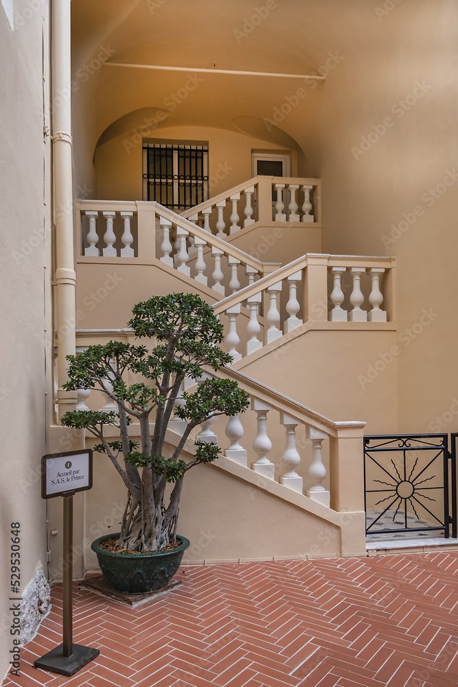 Prince's Palace of Monaco, official residence of Prince of Monaco ...