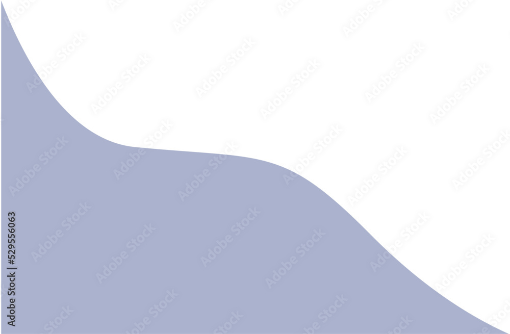 Aesthetic Corner Design Shape Vector. Wavy Corner Border Shape Design ...